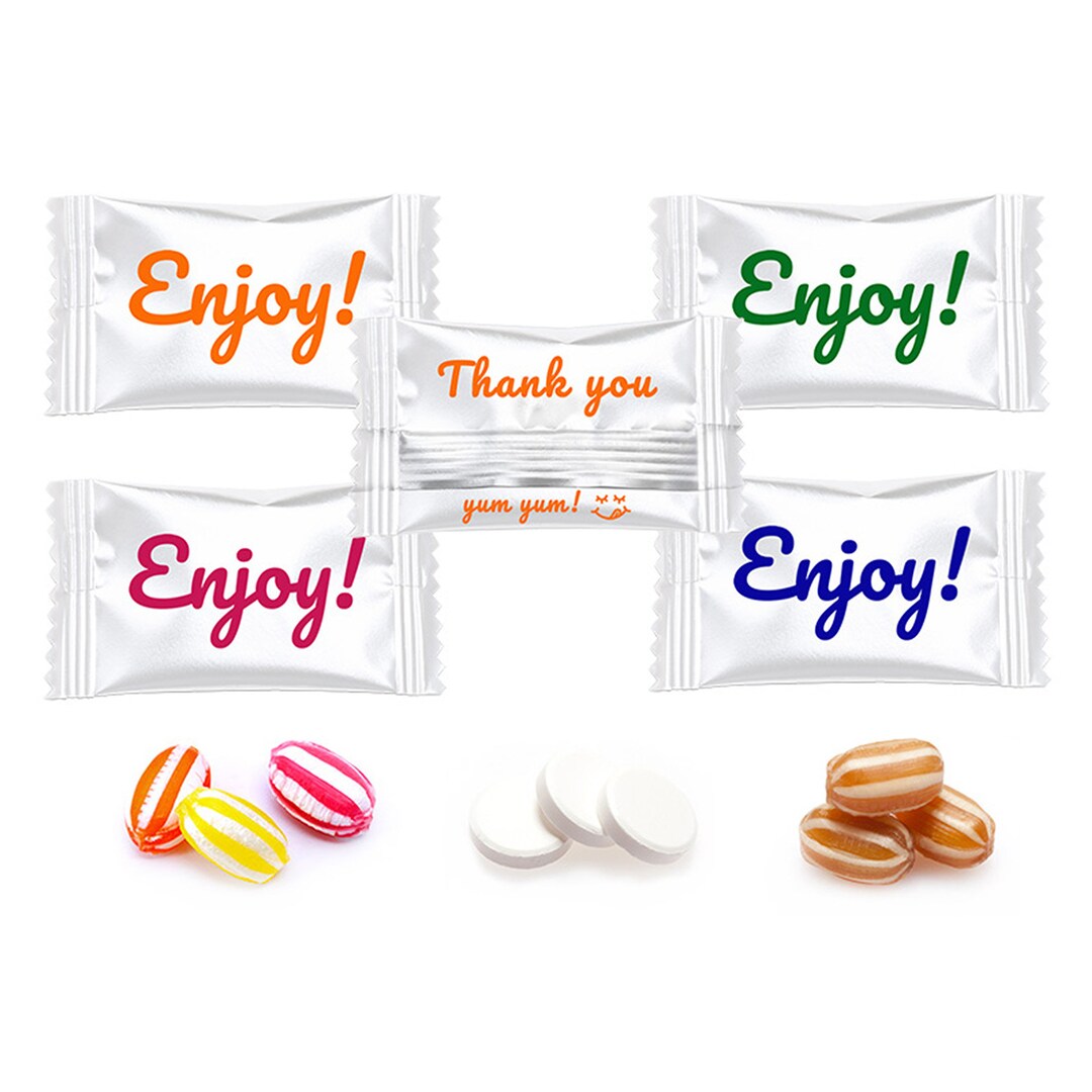 Enjoy Thank You Sweets Delicious Sweets Mint Imperials - Etsy UK