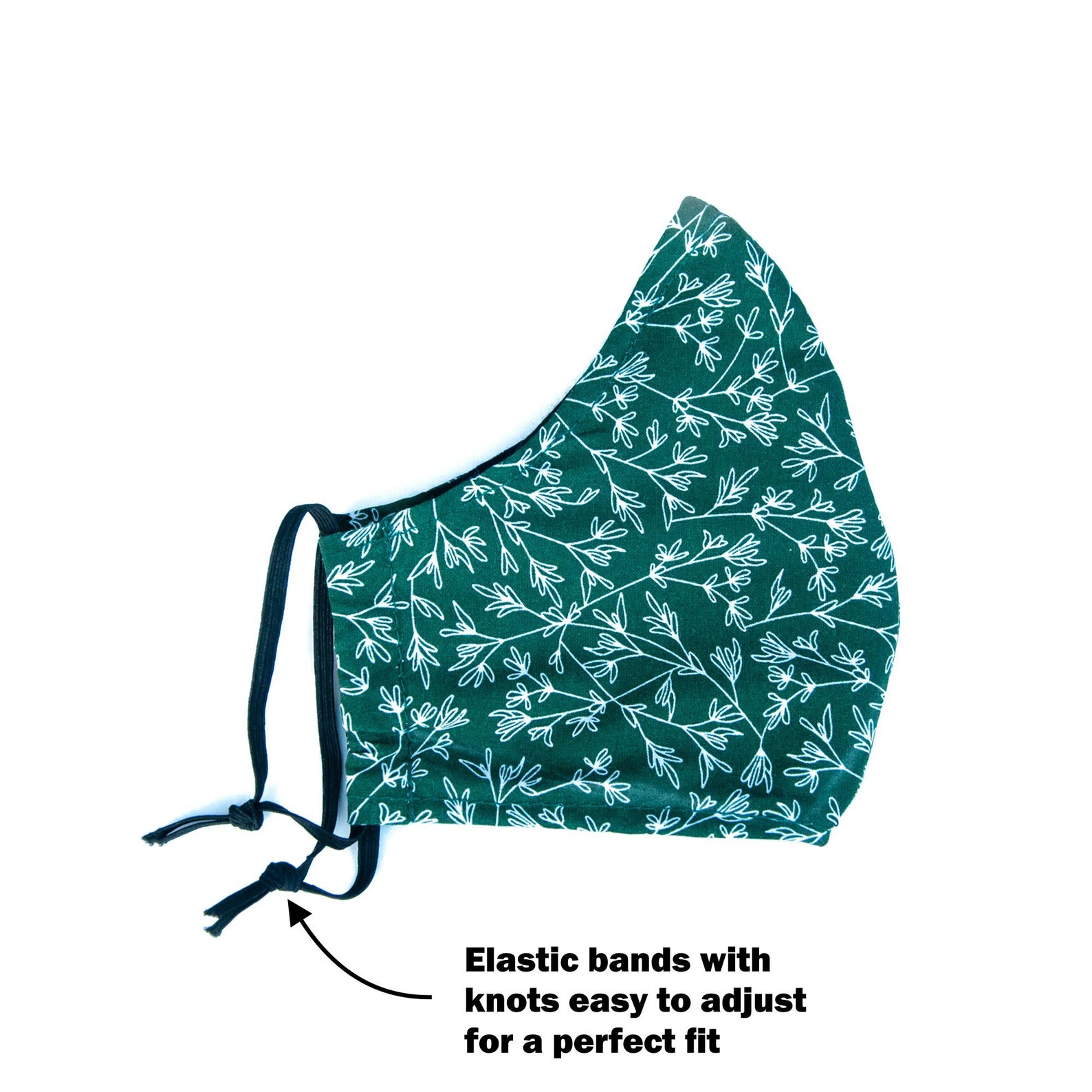 FACE MASK With Hepa Filter Pocket Handmade in UK / Botanical - Etsy