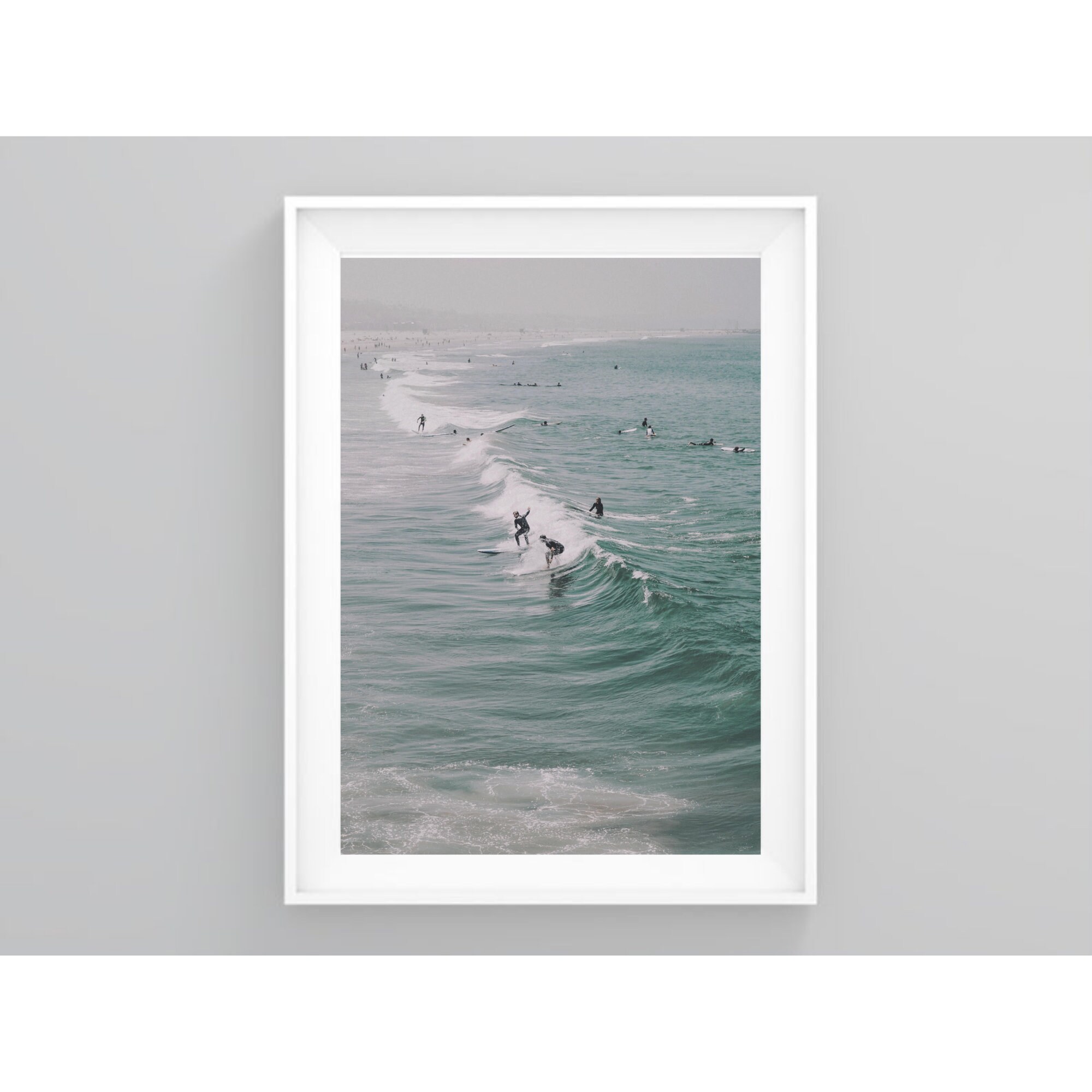 Coastal Prints Set of 6, Beach Prints, Surfing Posters, California ...