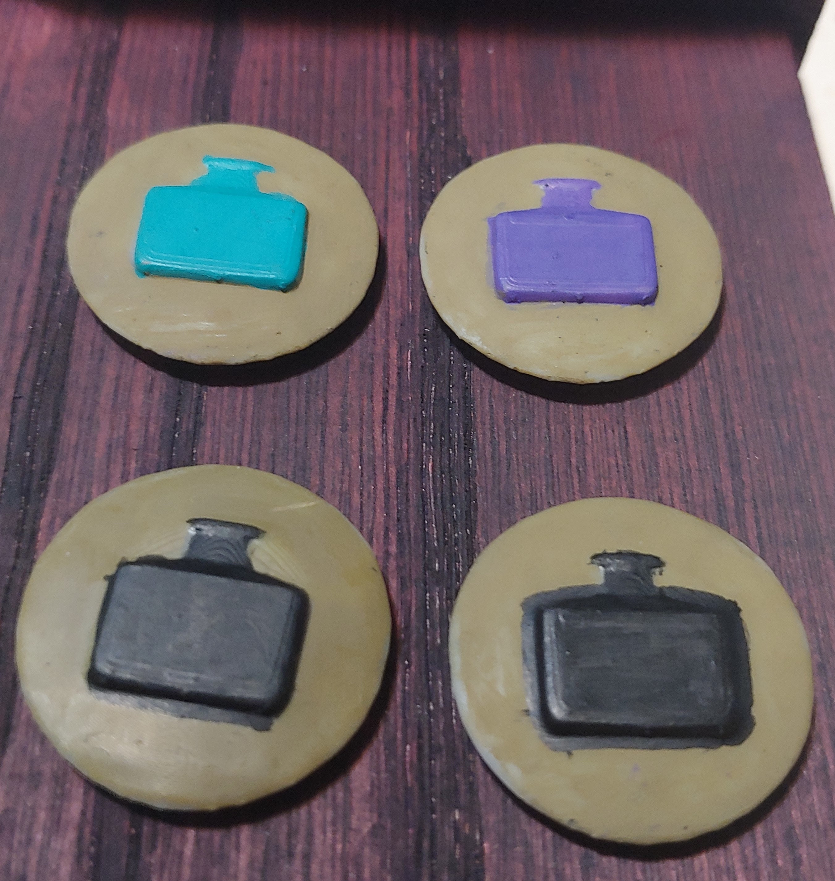 Lorcana Tokens Inkwell Coins coinks Ink Flip - Etsy UK