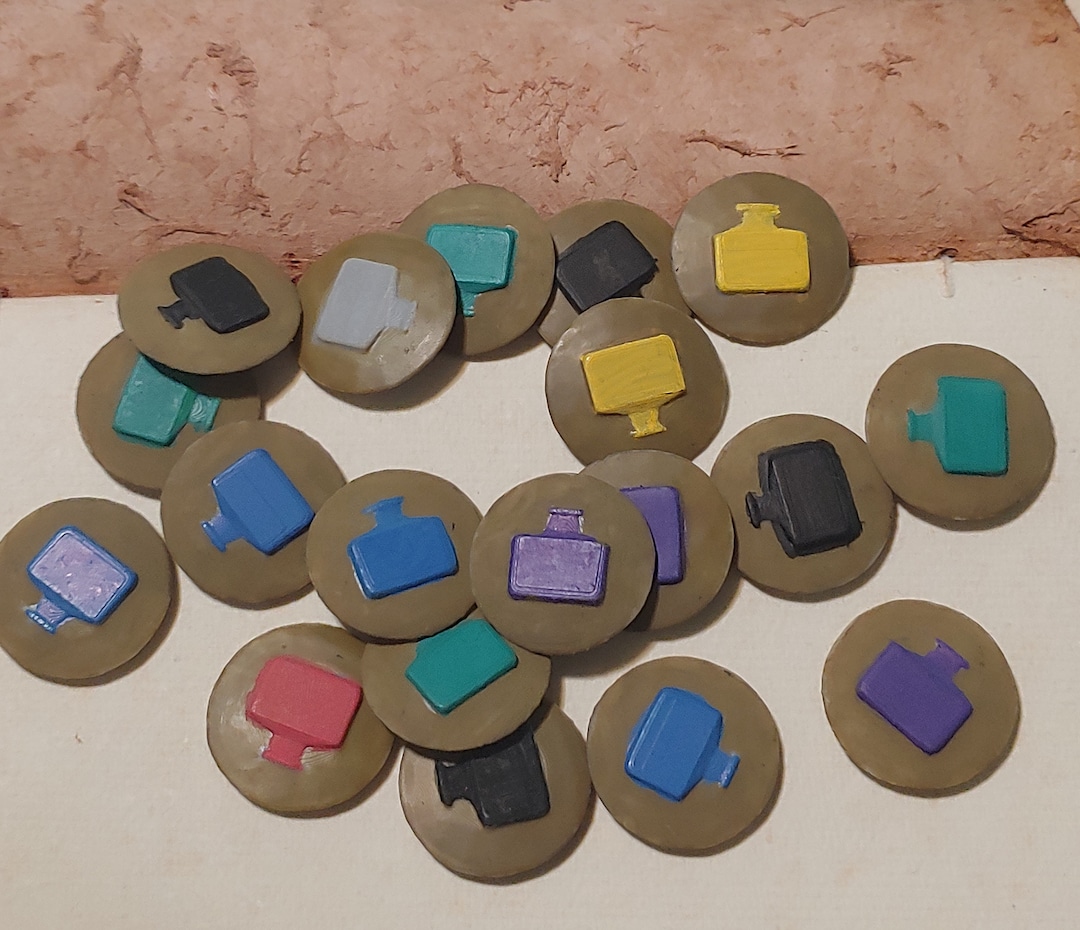 Lorcana Tokens Inkwell Coins coinks Ink Flip - Etsy UK