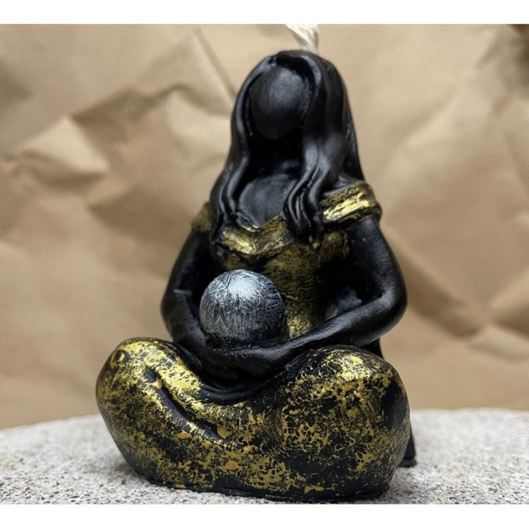 Moon Goddess Candle, Hekate Moon Goddess Figurine, Appreciation Gifts ...