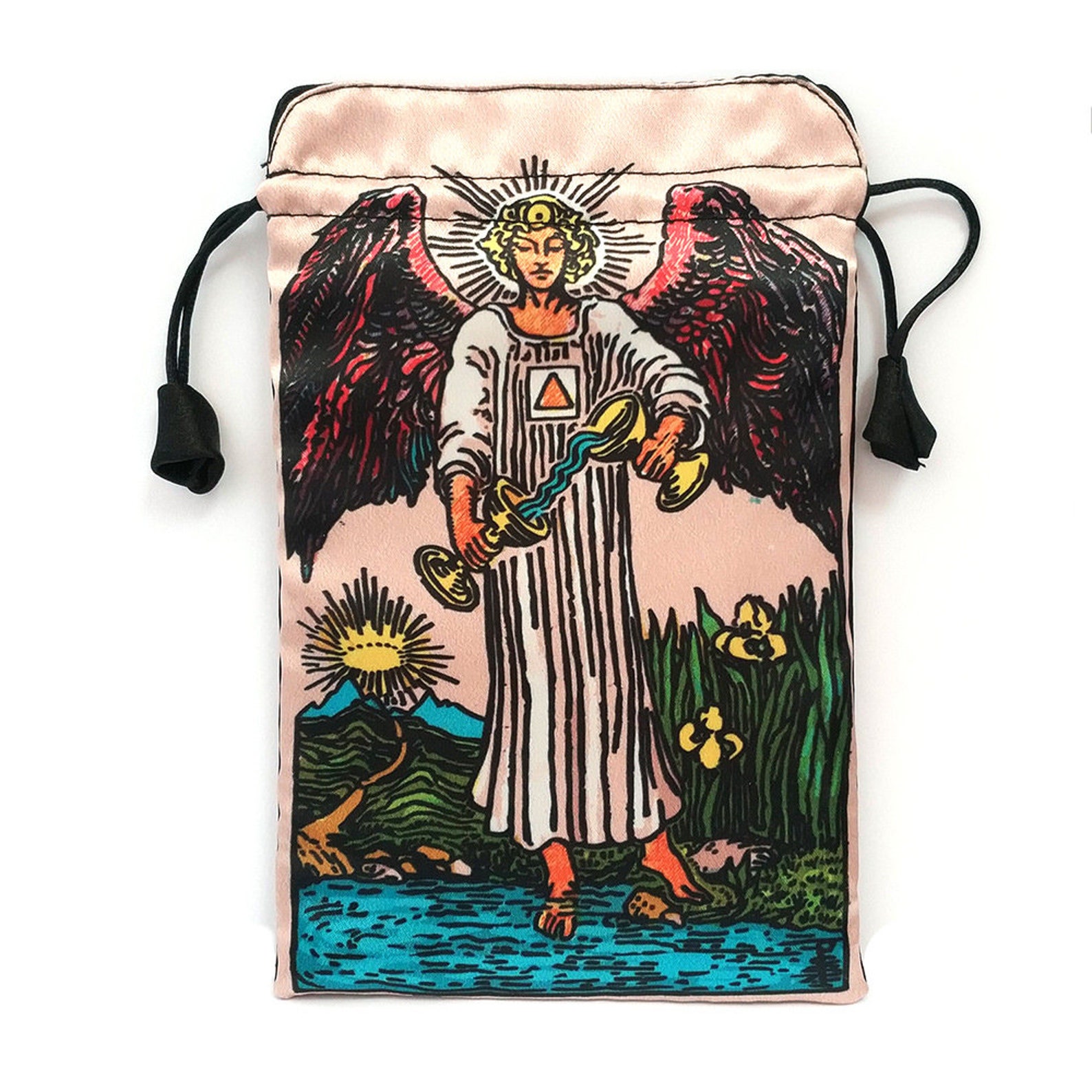 Satin Tarot Bag Pouch for Oracle Cards Perfect also for | Etsy
