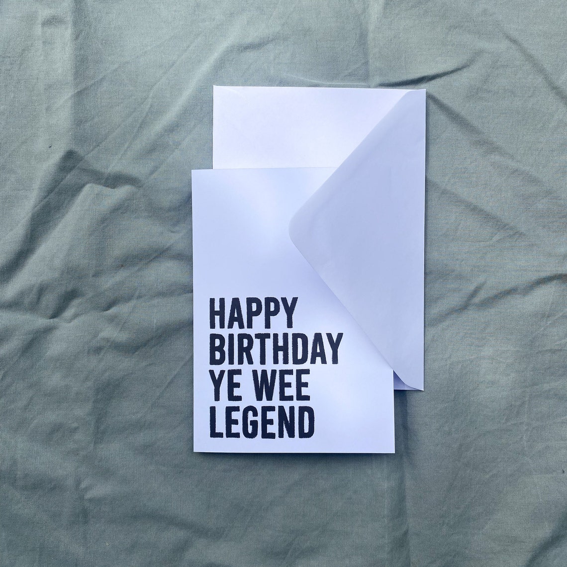 Happy Birthday Ye Wee Legend Personalisation Available - Etsy