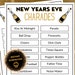 New Years Eve Charades Printable Game | Print at Home Party Game | New ...