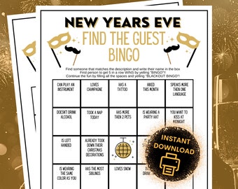 2023 Bucket List Printable New Years Eve Activity 2023 - Etsy