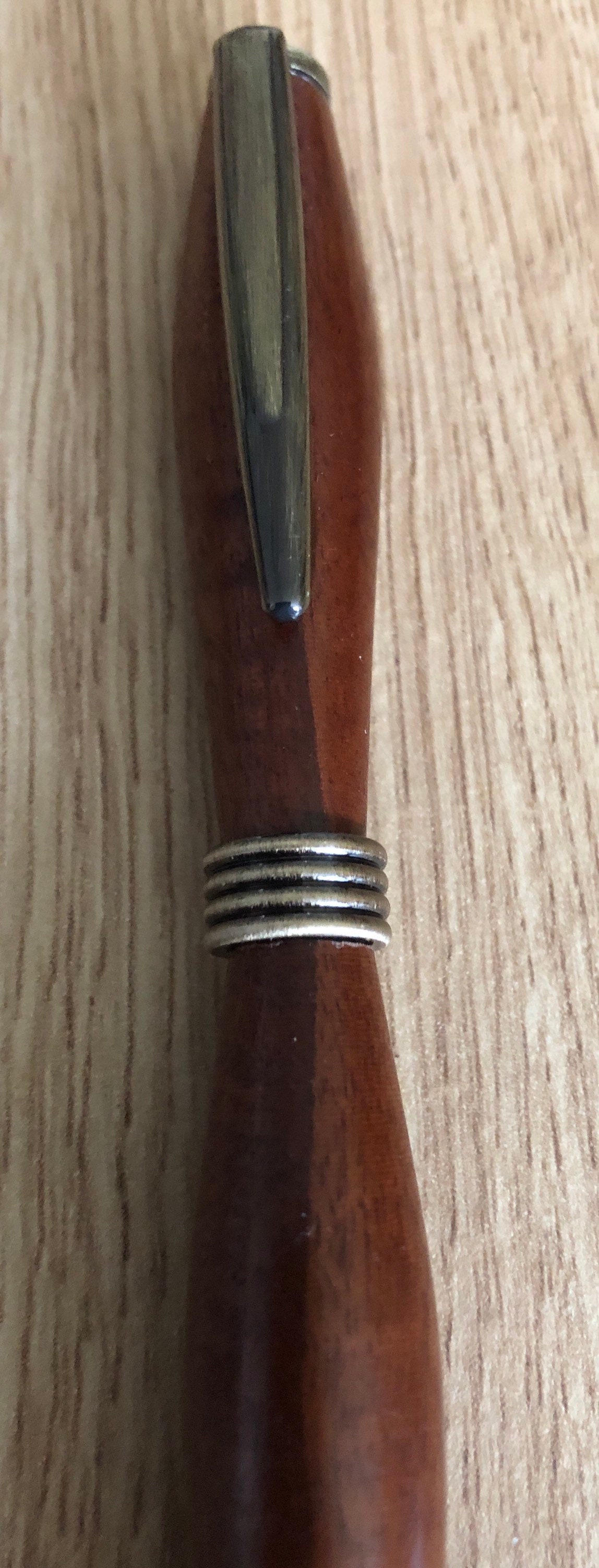 Figured Danta wood. Rare wood with either chrome or antique | Etsy