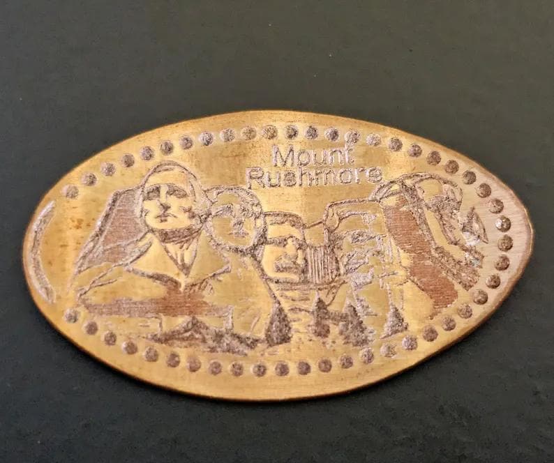 Collectors Package Set of 15 Pressed Pennies Second Batch Smashed Penny ...