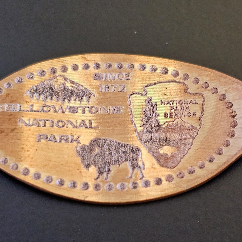 Smashed Penny - Etsy