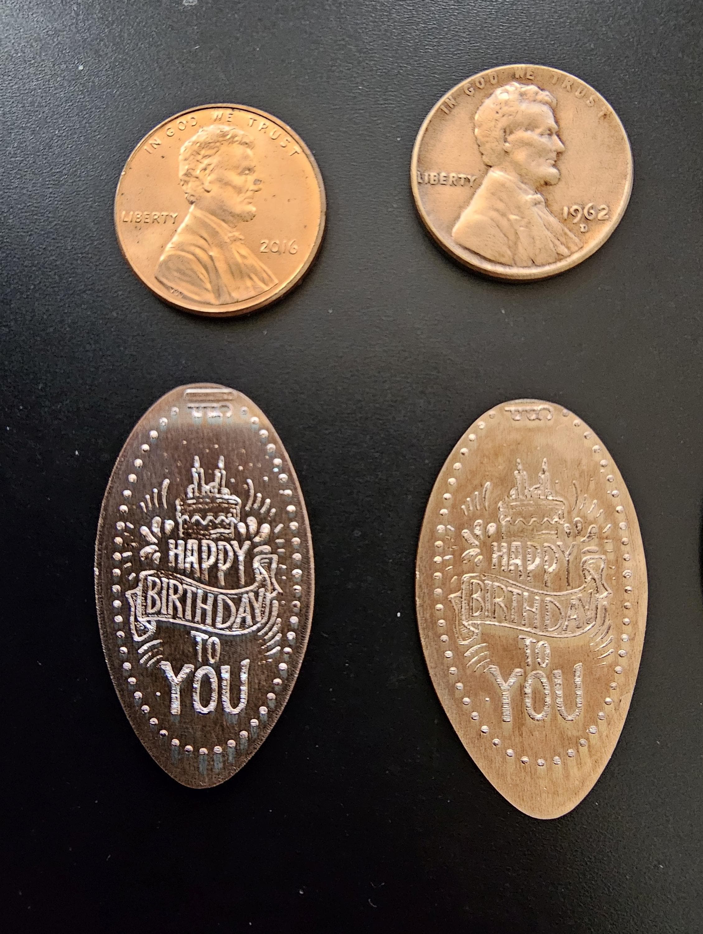 Collectors Package Set of 10 Pressed Pennies Smashed Penny Pressed ...