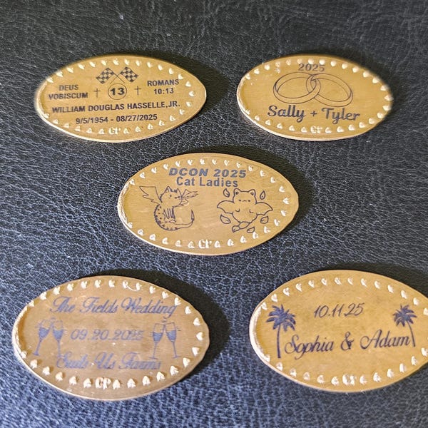 Pressed Pennies - Etsy