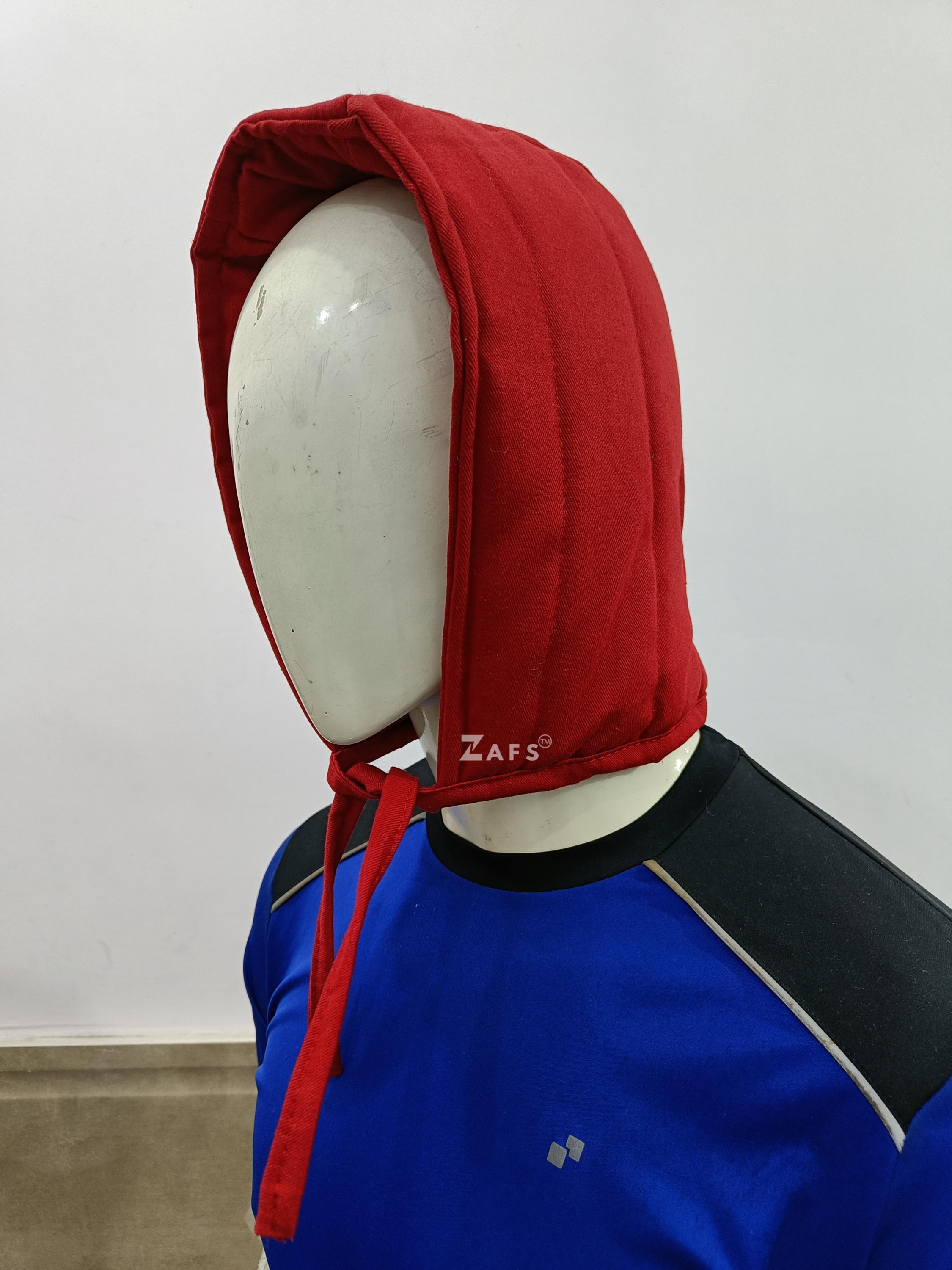Medieval Hood Cotton Arming Cap Thick Padded Coif Helmet Inner ...