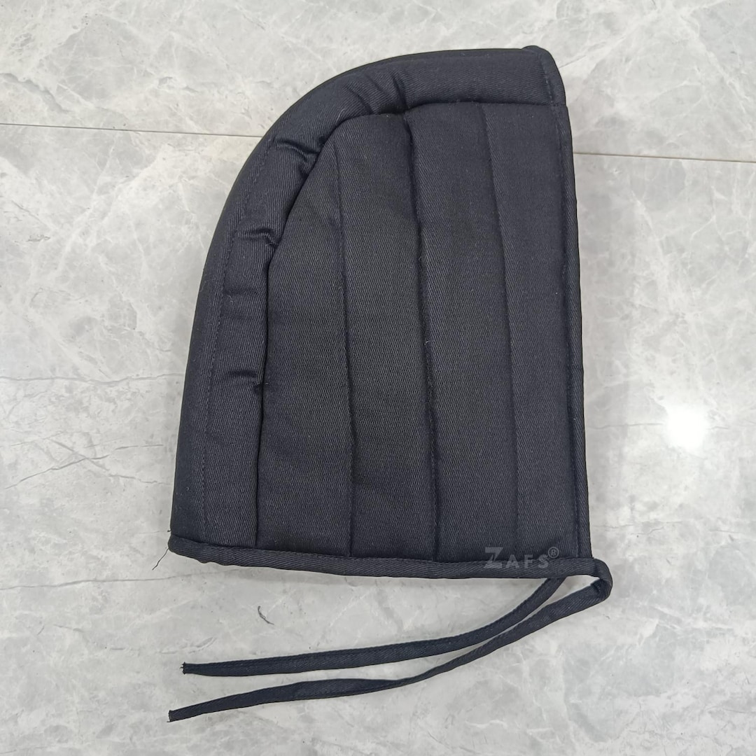 Medieval Hood Cotton Arming Cap Thick Padded Coif Helmet Inner, Wearable for Adult, Cosplay ...
