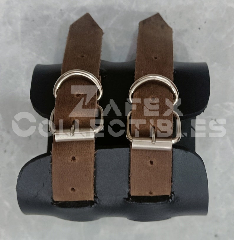 Medieval Knight Leather Gauntlet Wrist Band Armor Handmade Cuff Bangle ...