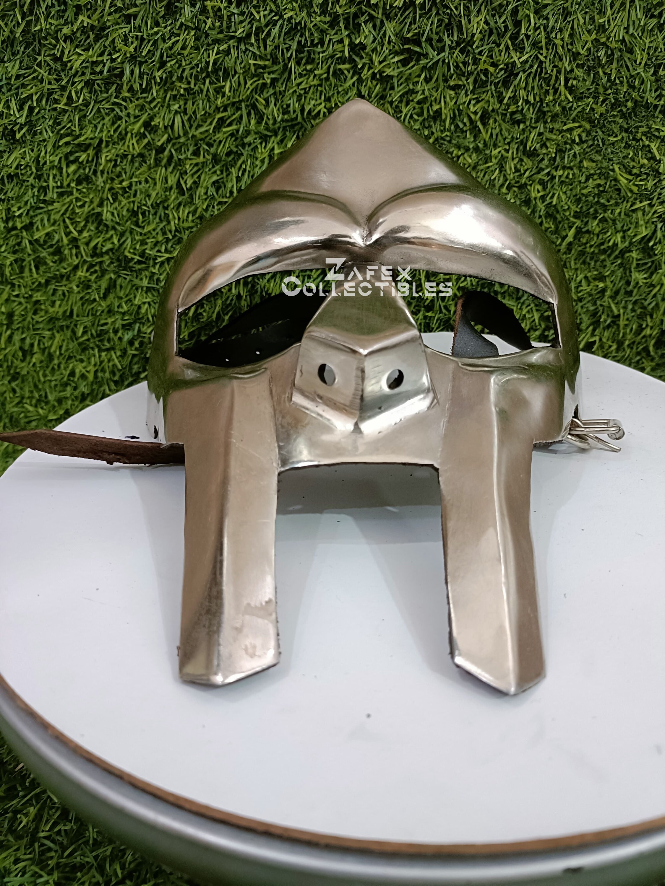 MF Doom Mask Mad-villain 18 Gauge Mild Steel Armor Medieval Hand-forged ...