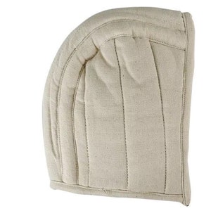 Medieval Hood Cotton Arming Cap Thick Padded Coif Helmet Inner, Wearable for Adult, Cosplay ...
