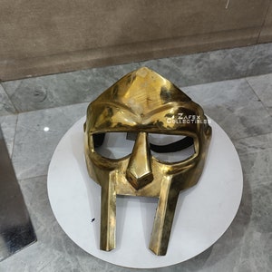 MF Doom Mask Mad-villain Mild Steel Armor Medieval Hand-forged Doom ...