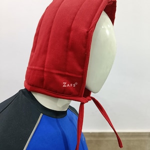 Medieval Hood Cotton Arming Cap Thick Padded Coif Helmet Inner, Wearable for Adult, Cosplay ...