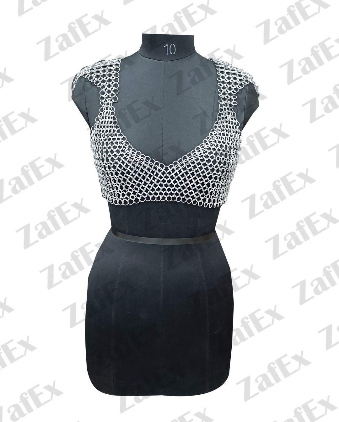 Chainmail Bra Aluminum Butted Ring Stylish Medieval Bra Unique Design ...