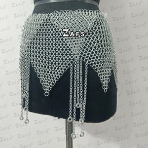 Chainmail Skirt Small Chain Layers, Aluminum Jump Ring, Stylish and ...
