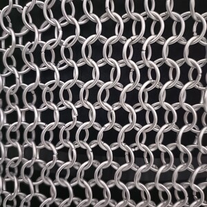 Chainmail Shoulder Jewelry Small Chain Layers Aluminum Rave Outfit ...