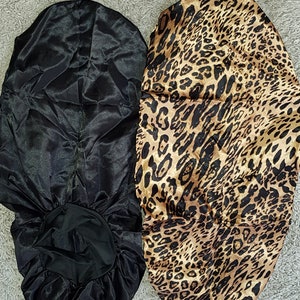 Sleep Bonnet Long Hair Silky Satin Soft Hat Cap Ideal for CPAP Users ...