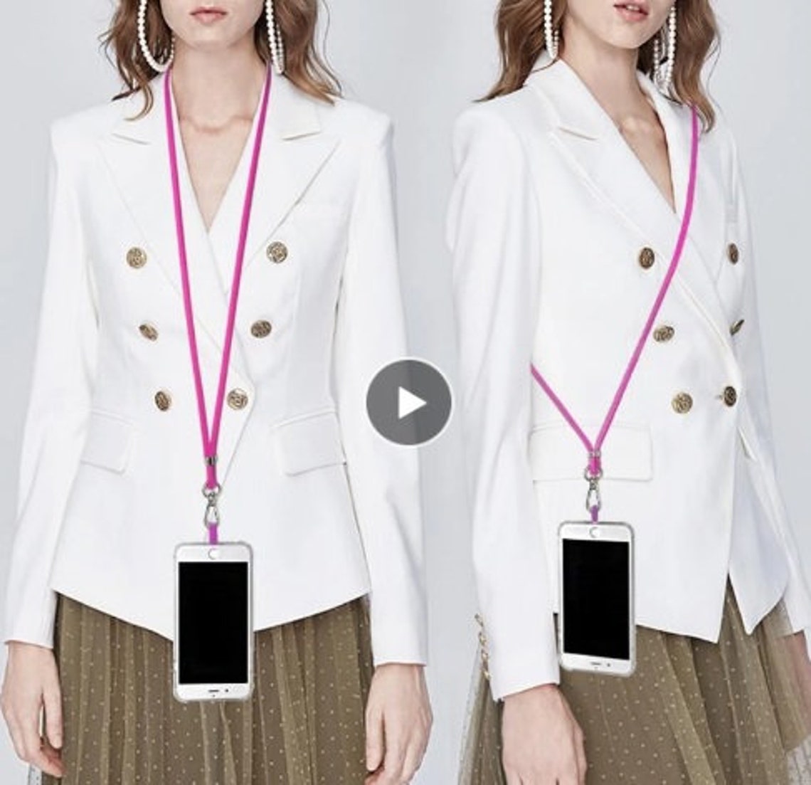 Handsfree Mobile Phone Holder Crossbody Universal Adjusts - Etsy UK