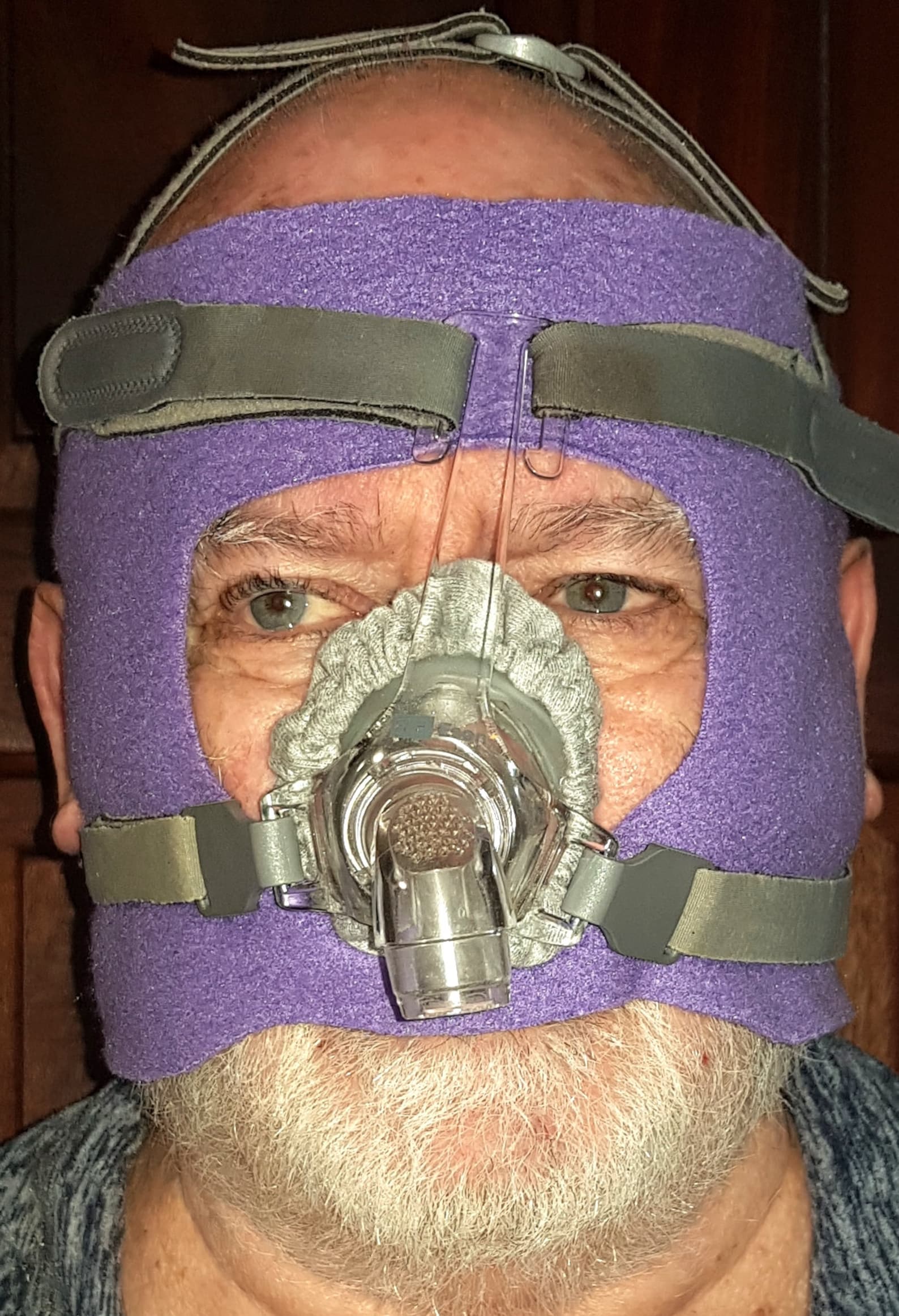 CPAP BIPAP Nose Mask Wrap Around Face Head Protection Cover, Universal ...