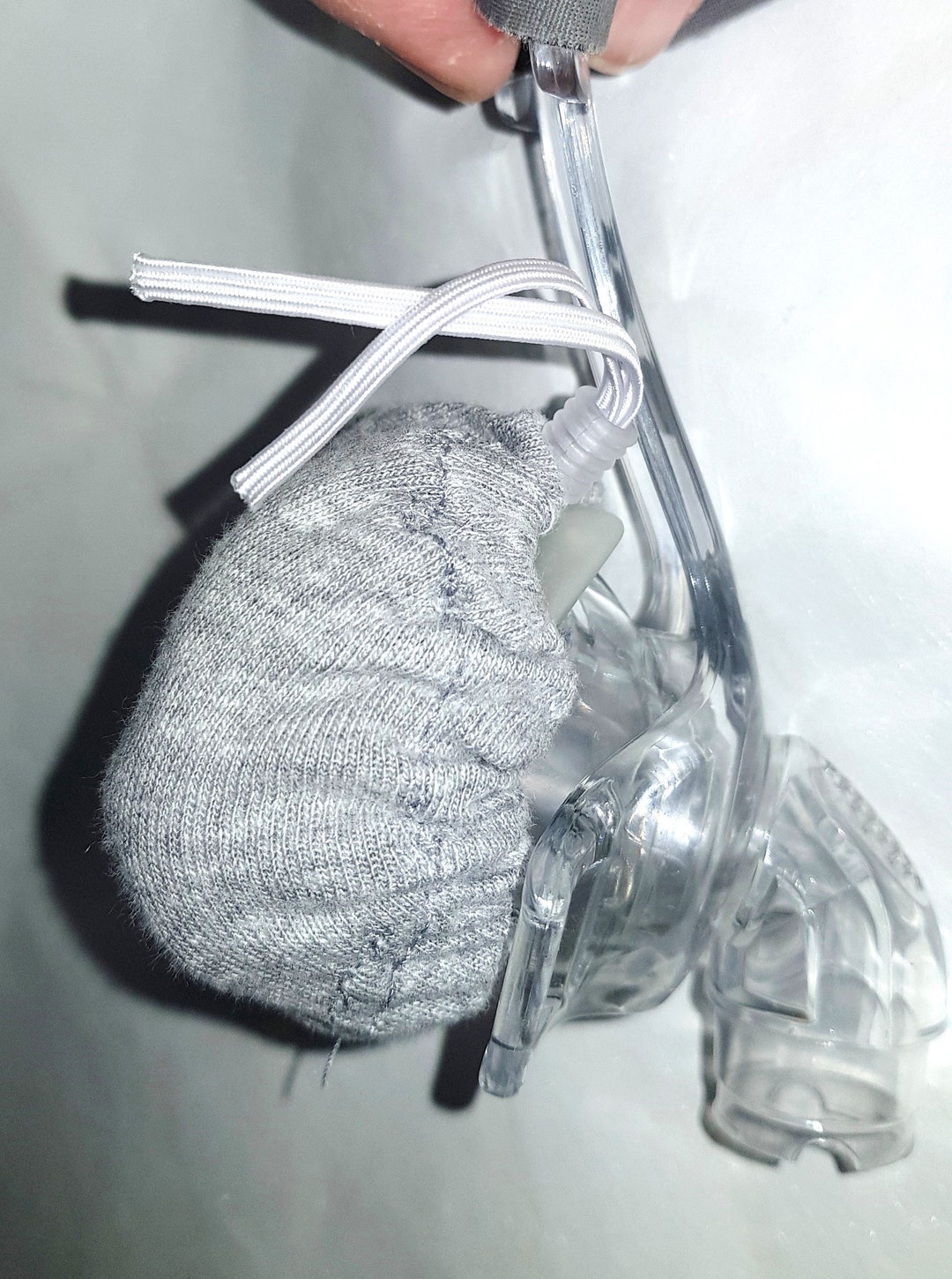 2x CPAP Mask Covers UNIVERSAL NOSE Fits Most Nasal Masks Cotton ...