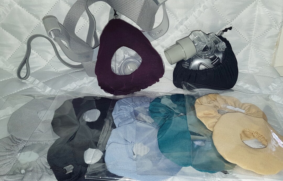 2x CPAP Bipap Mask Covers Comfort UNIVERSAL FIT for Most Full Face ...