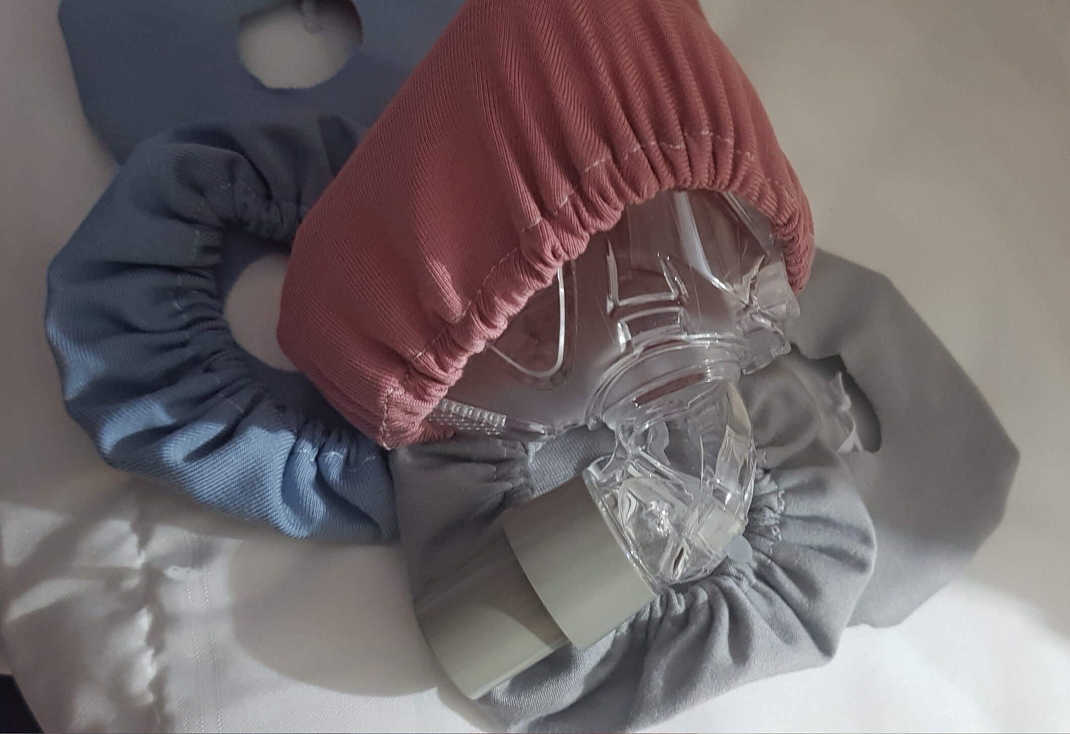 NOSE Mask Covers SENSITIVE Skin Allergies 2x CPAP Mask Covers Universal ...