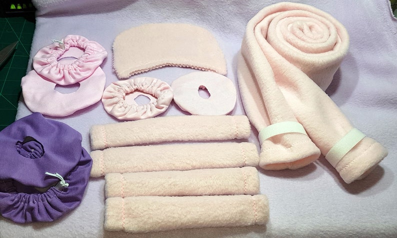 CPAP BIPAP Covers Complete Set X8 for Masks Straps Hose Silicone ...