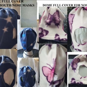 CPAP/BIPAP Full Head Cover Barrier Hat Universal Fit Stoprash Comfort ...