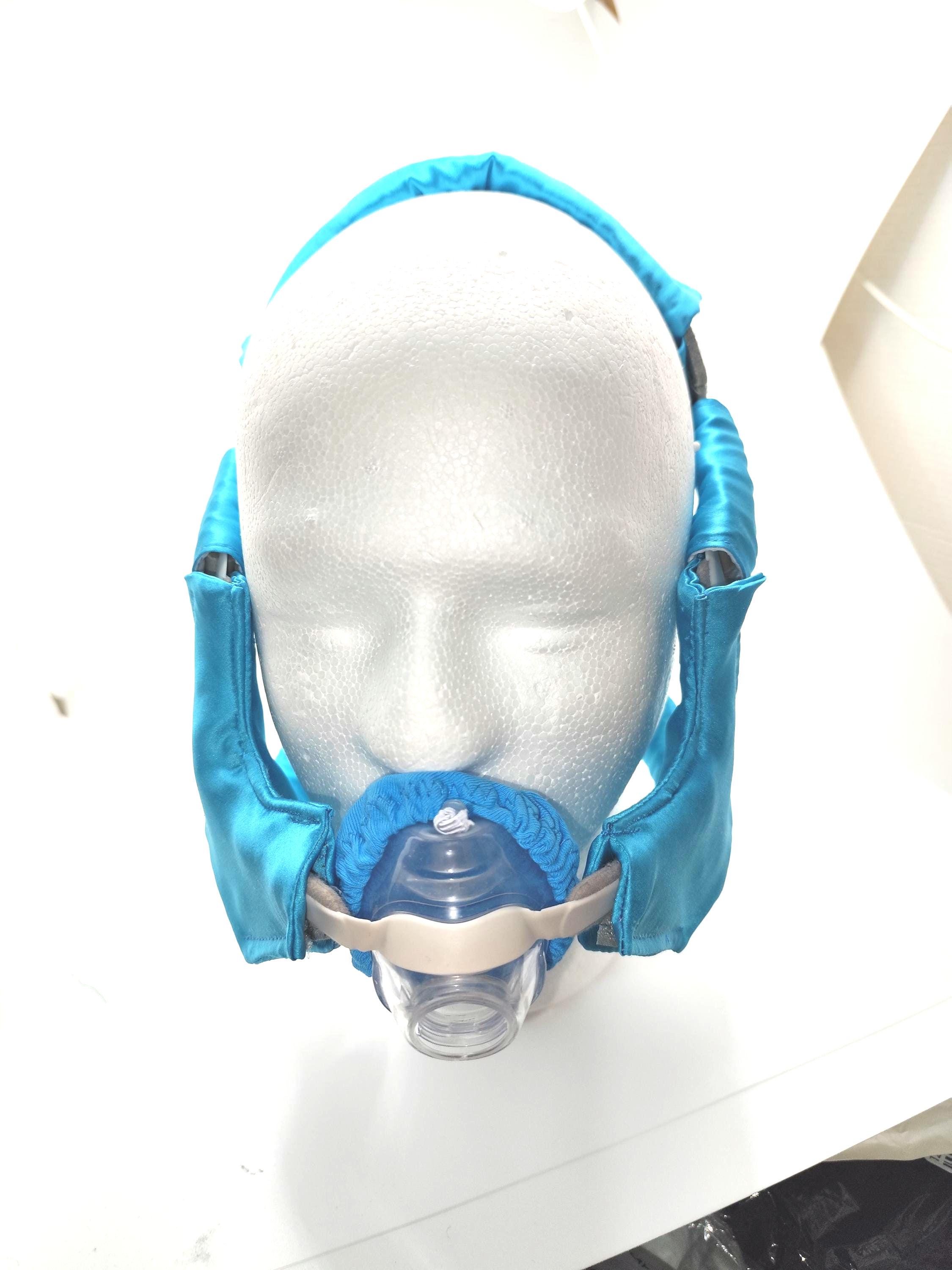 Resmed Airfit N20 CPAP Pure Mulberry Silk Full Head Gear Strap Covers ...