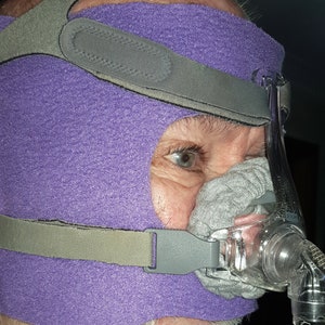 CPAP BIPAP Nose Mask Wrap Around Face Head Protection Cover, Universal ...