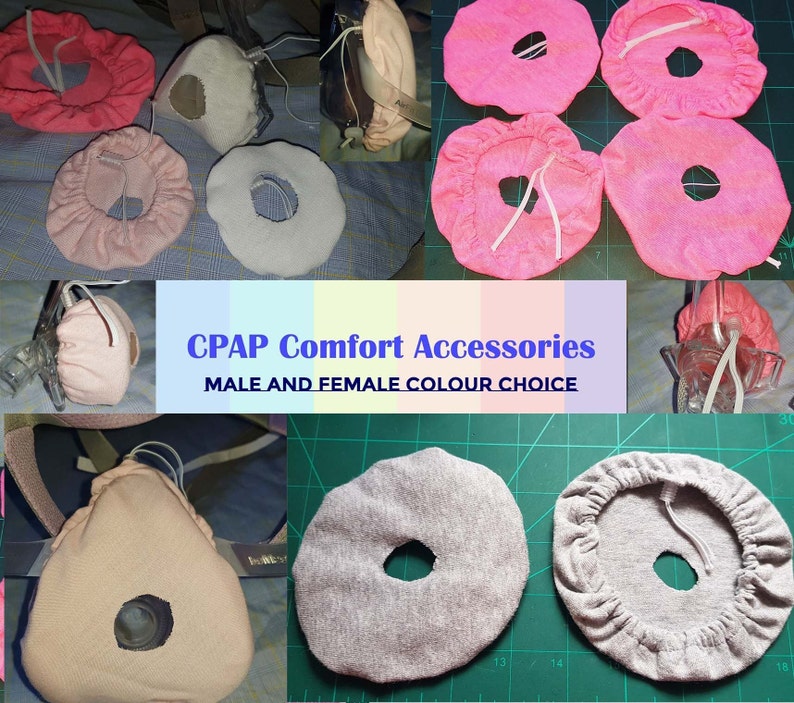 2x Cpap Covers UNIVERSAL FIT Mask Mouth Covers Full Face Liners ...