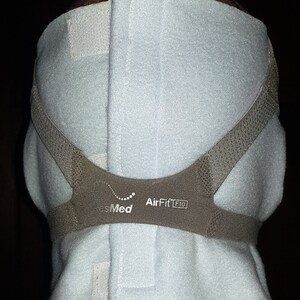 CPAP BIPAP Wrap Around Face Head Hair Protection From Straps Pain Cover ...