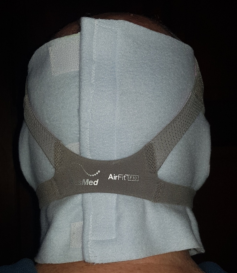 CPAP BIPAP Wrap Around Face Head Hair Protection From Straps Pain Cover ...