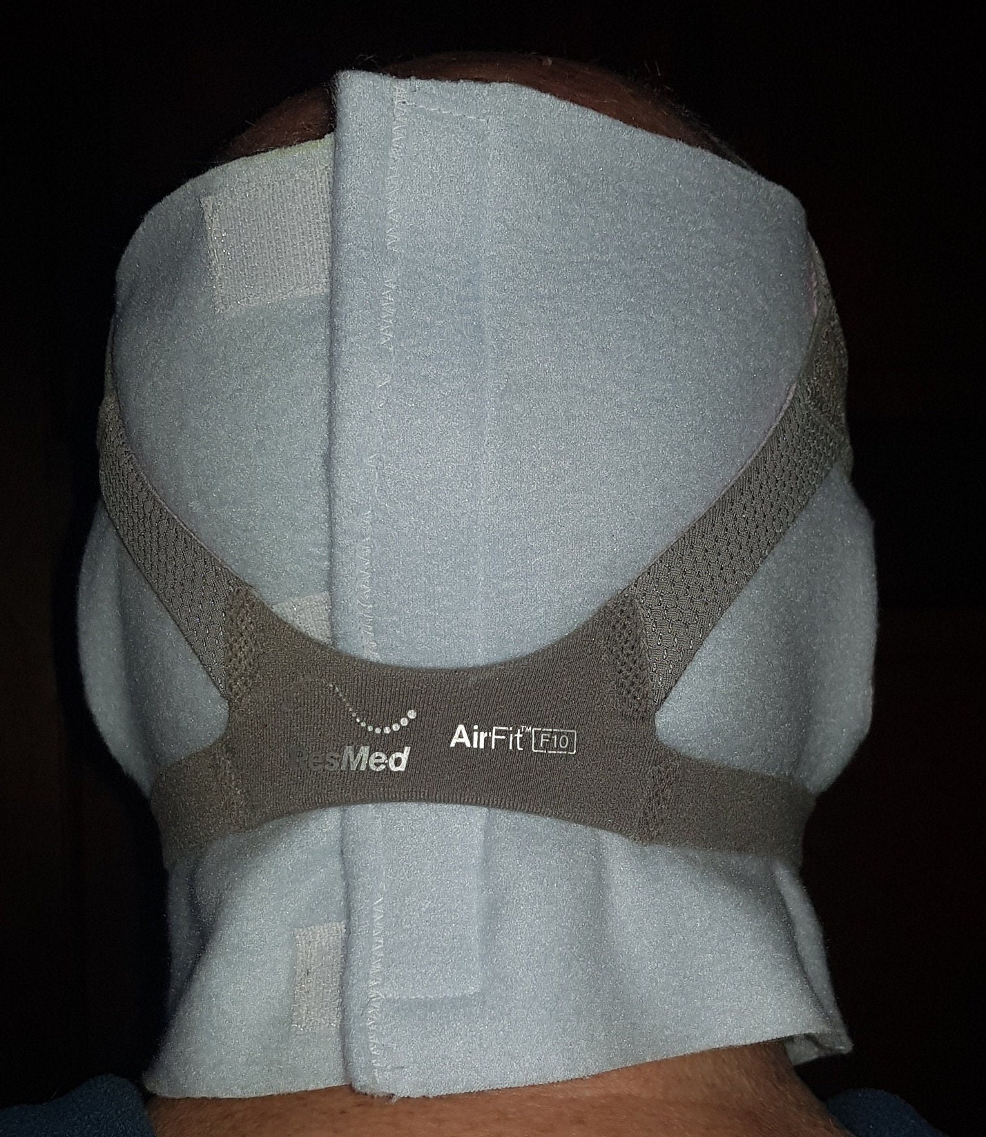 CPAP BIPAP Wrap Around Face Head Hair Protection From Straps Pain Cover ...