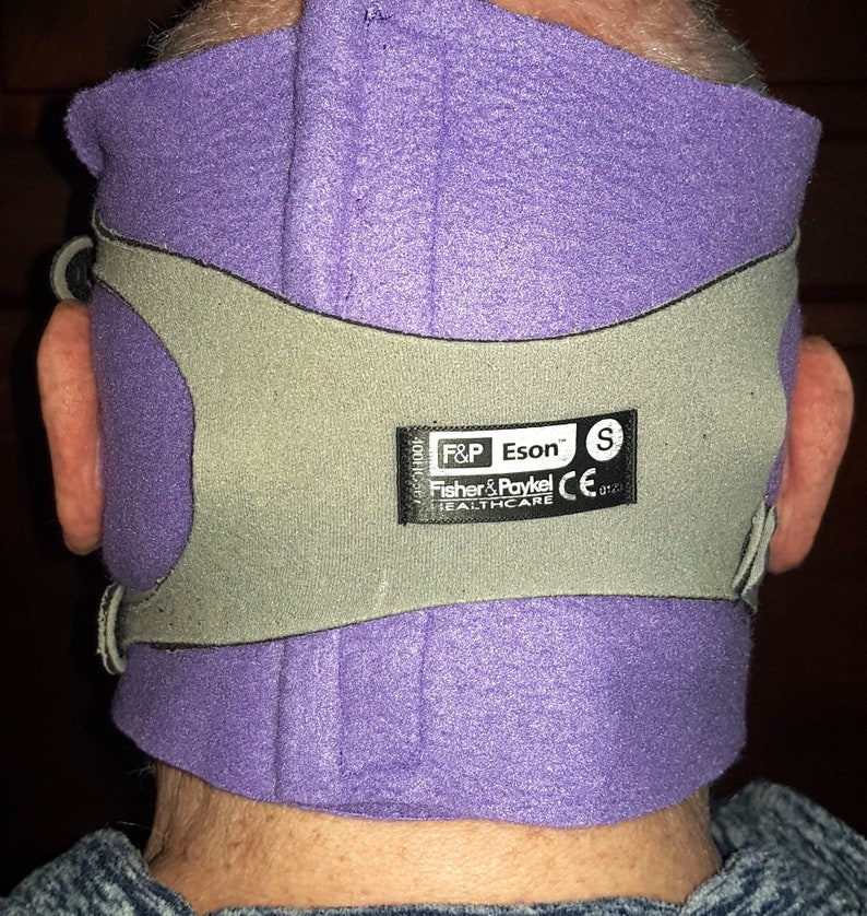 CPAP BIPAP Wrap Around Face Head Hair Protection From Straps Pain Cover ...