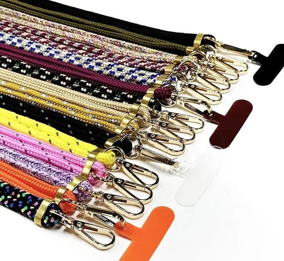 Secure Phone Lanyard Handsfree Holder Universal Crossbody Patch Phone ...