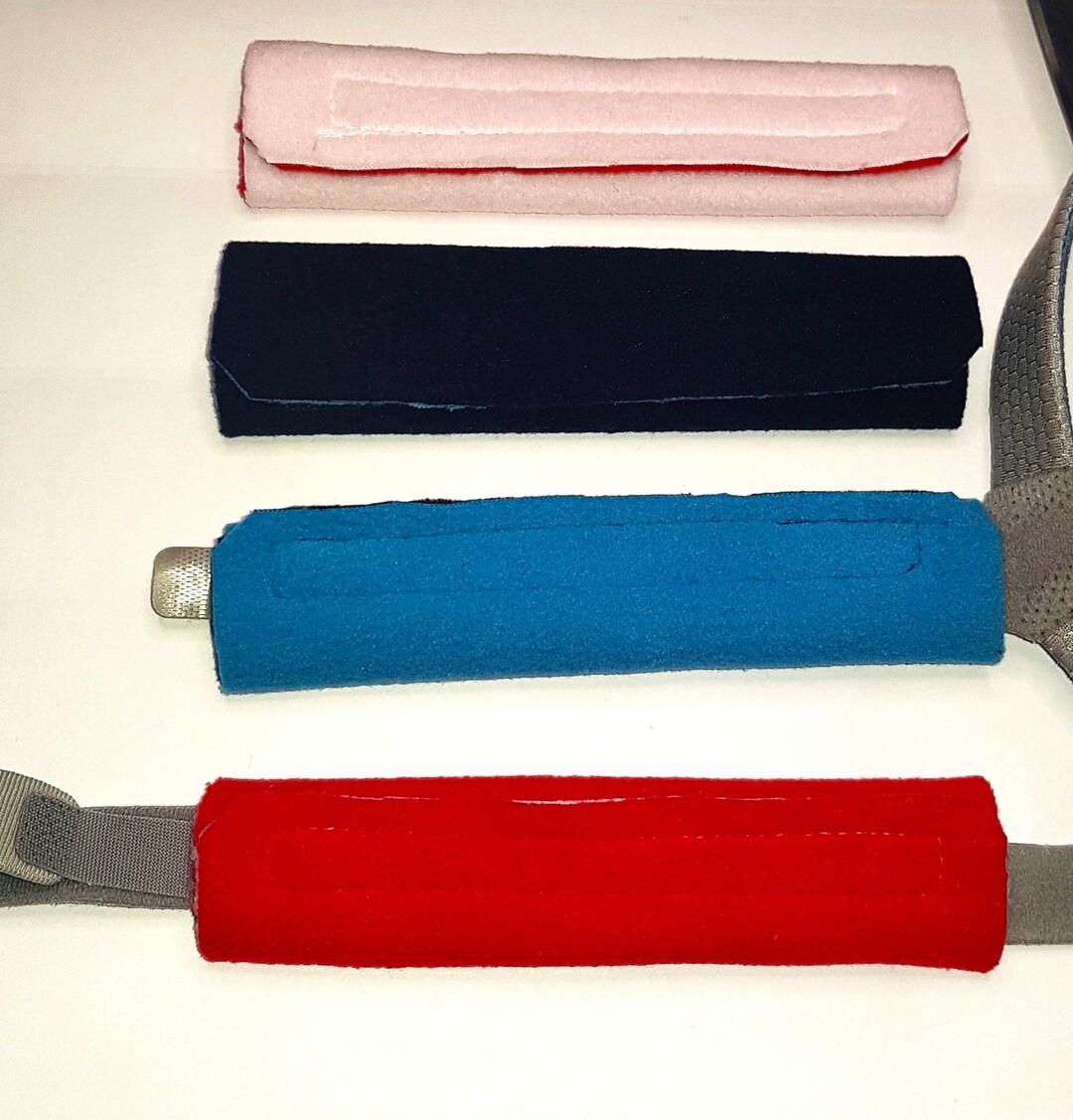 Reversible Strap Covers CPAP Headgear SA Two Colour Double Fleece Wrap ...