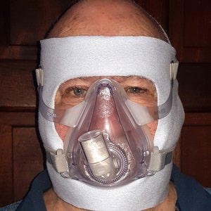 CPAP BIPAP Wrap Around Face Head Hair Protection From Straps Pain Cover ...