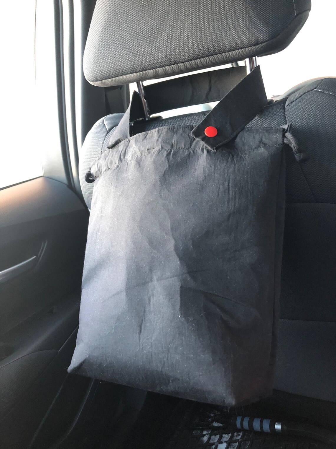 Car Trash Bag Cloth Garbage Bag Drawstring Closure and - Etsy Canada