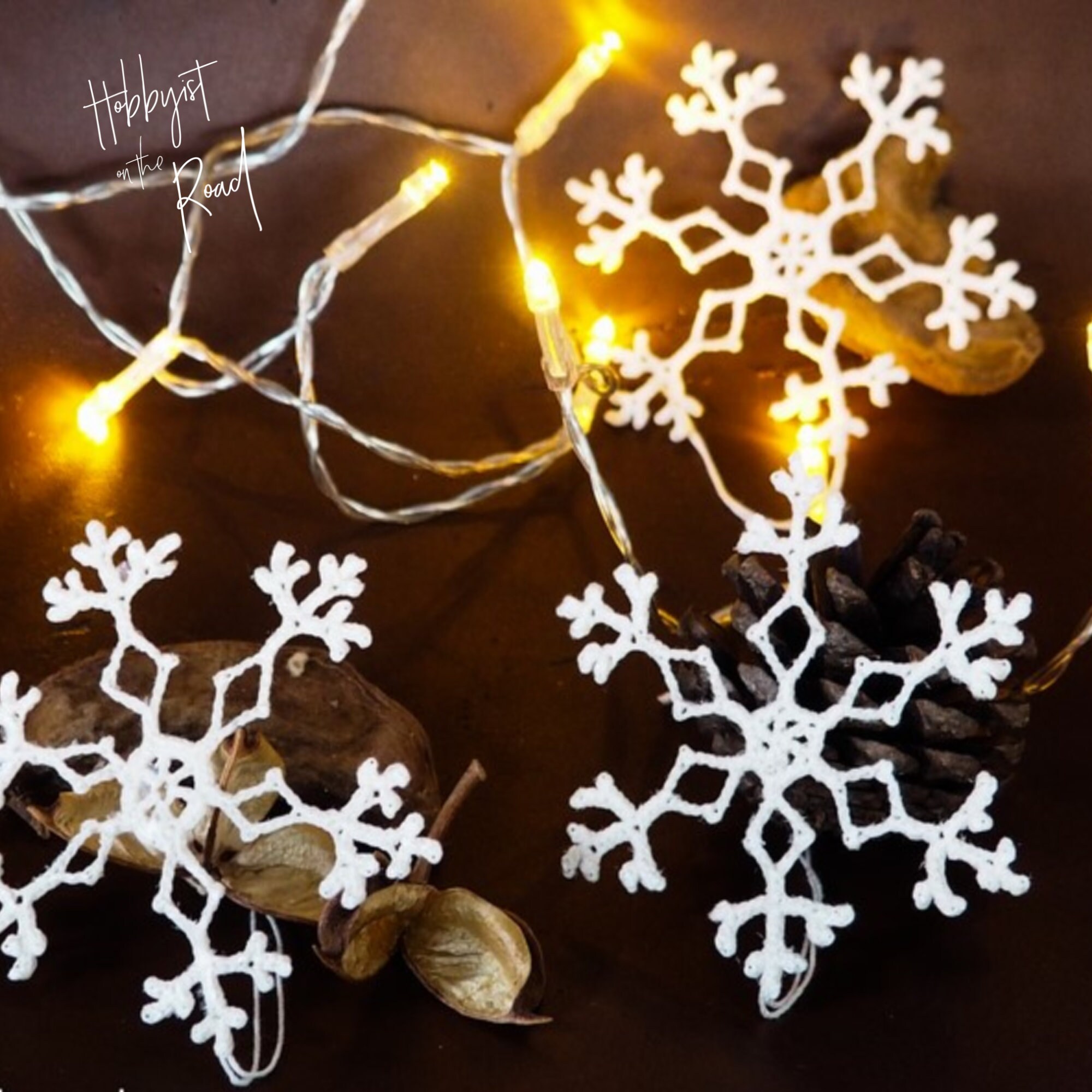 Lacy Snowflake Easy Crochet PATTERN, Instant Download PDF, Basic ...