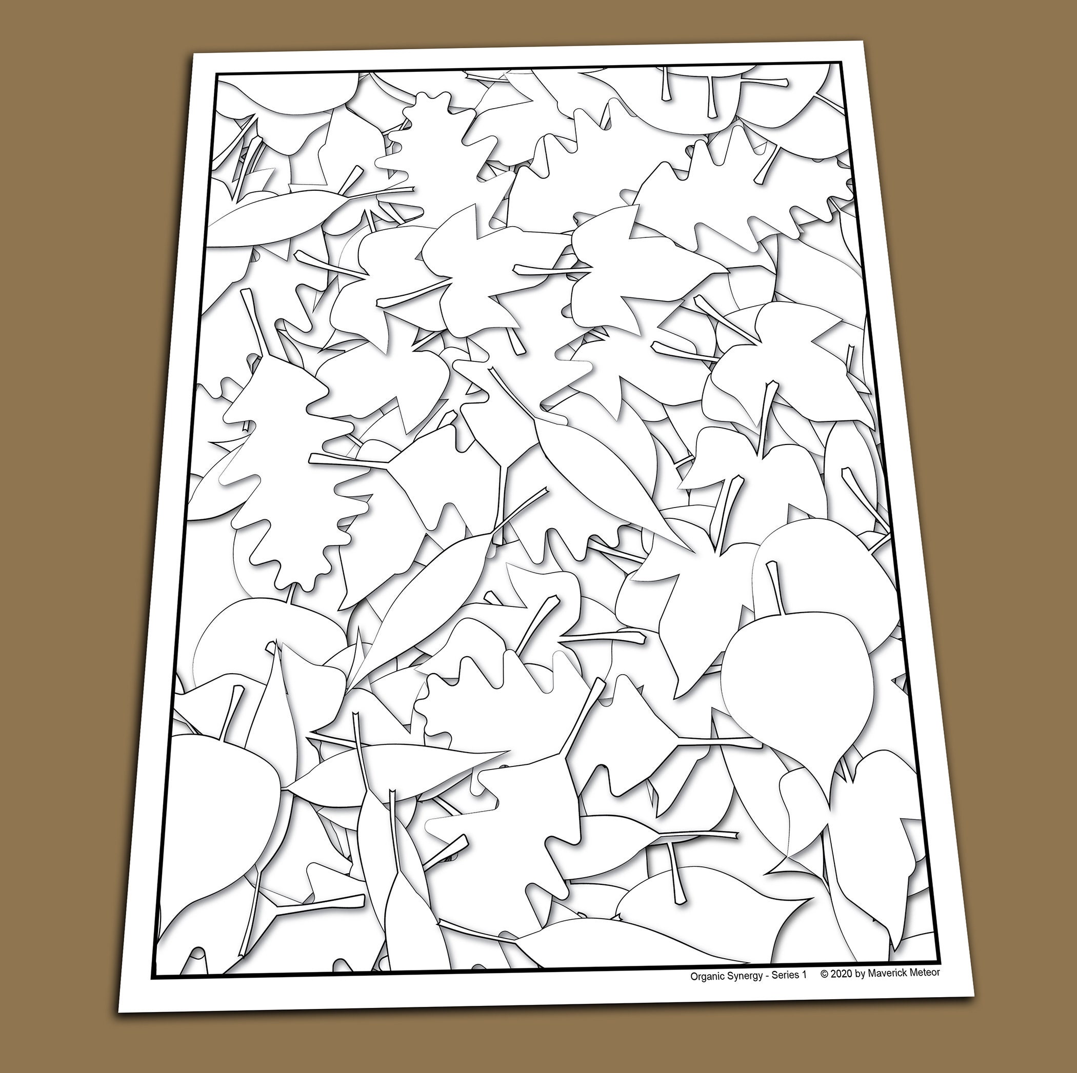 Organic Synergy 10 Printable coloring pages. Organic shapes | Etsy