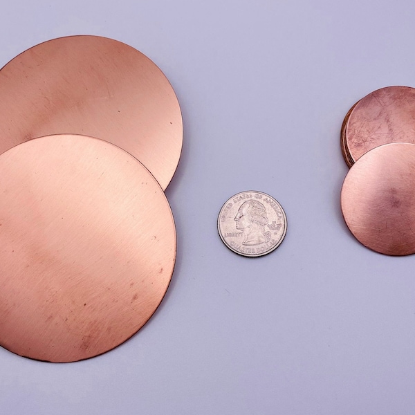 Copper Disk - Etsy