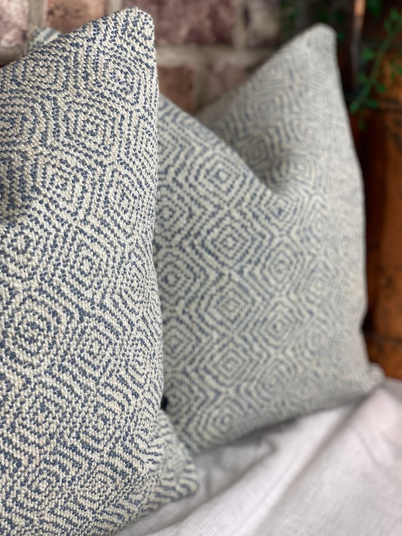 Geometric Cushion, Patterned Cushion, Cushion Covers UK, Weave Cushion ...
