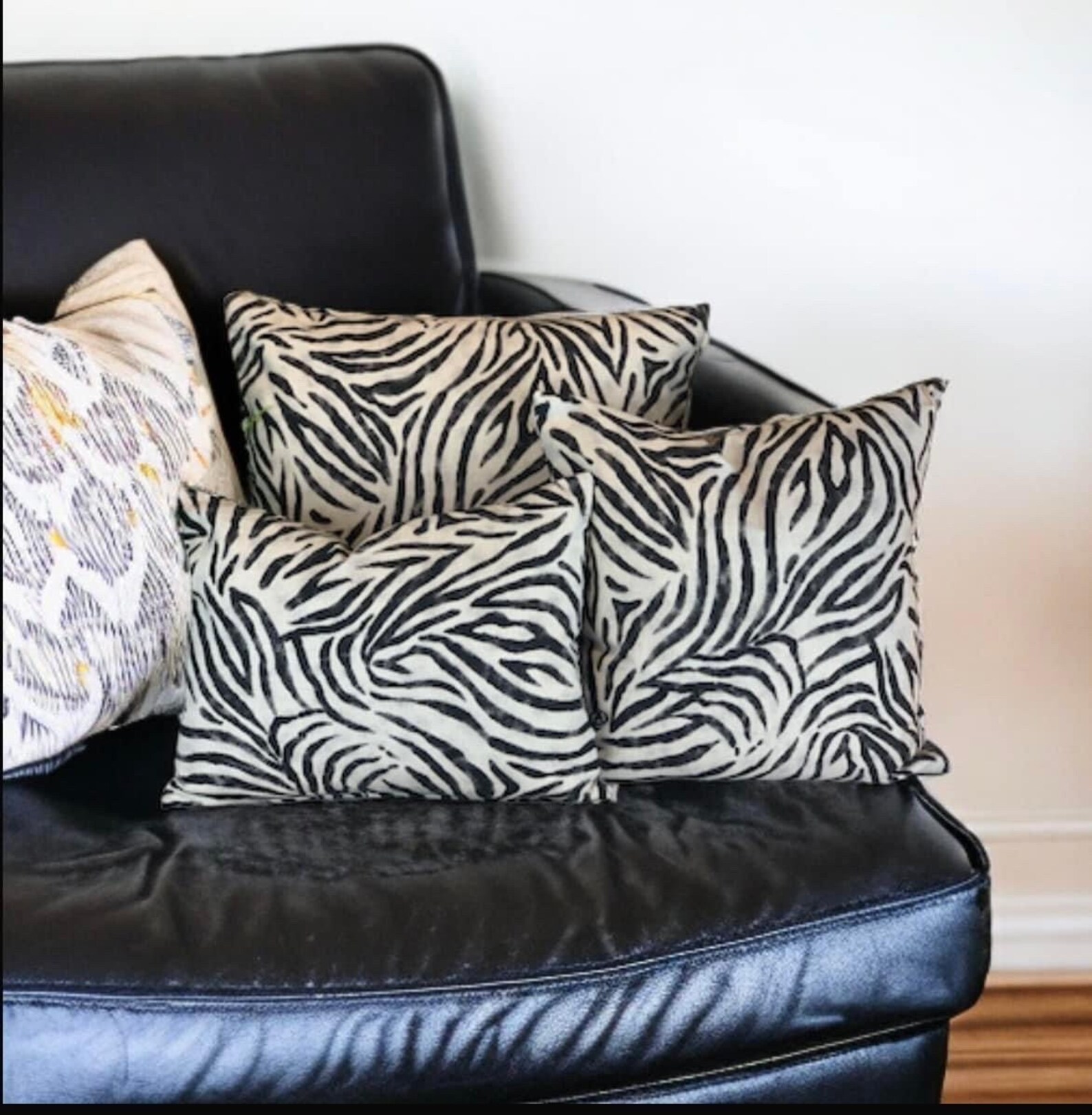 Zebra Print Cushion, Animal Print Cushion, Cushion Covers UK, Animal ...