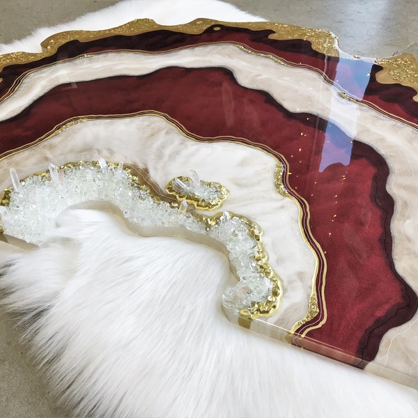 Resin Geode Wall Art - Etsy